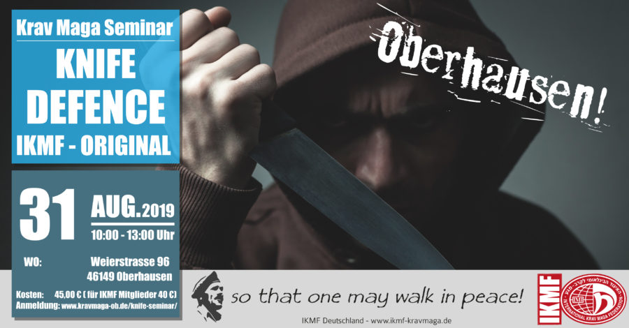 Knife Defence Seminar - Fight or Flight Defence